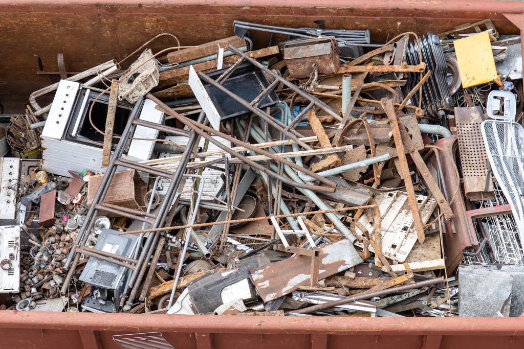 Scrap Metal Dumpster Rental | Cobblestone Waste Management Blog